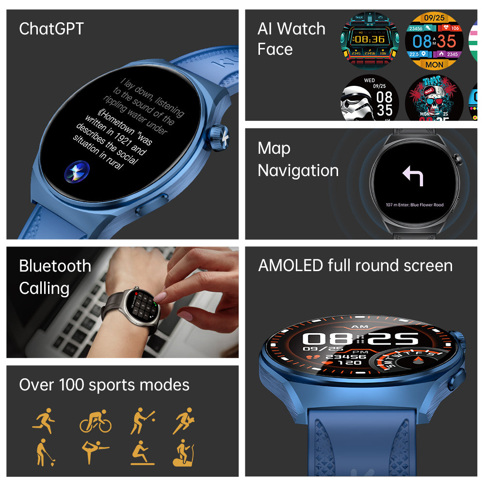 KUMI GW6 SMART WATCH – KUMI Smartwatch